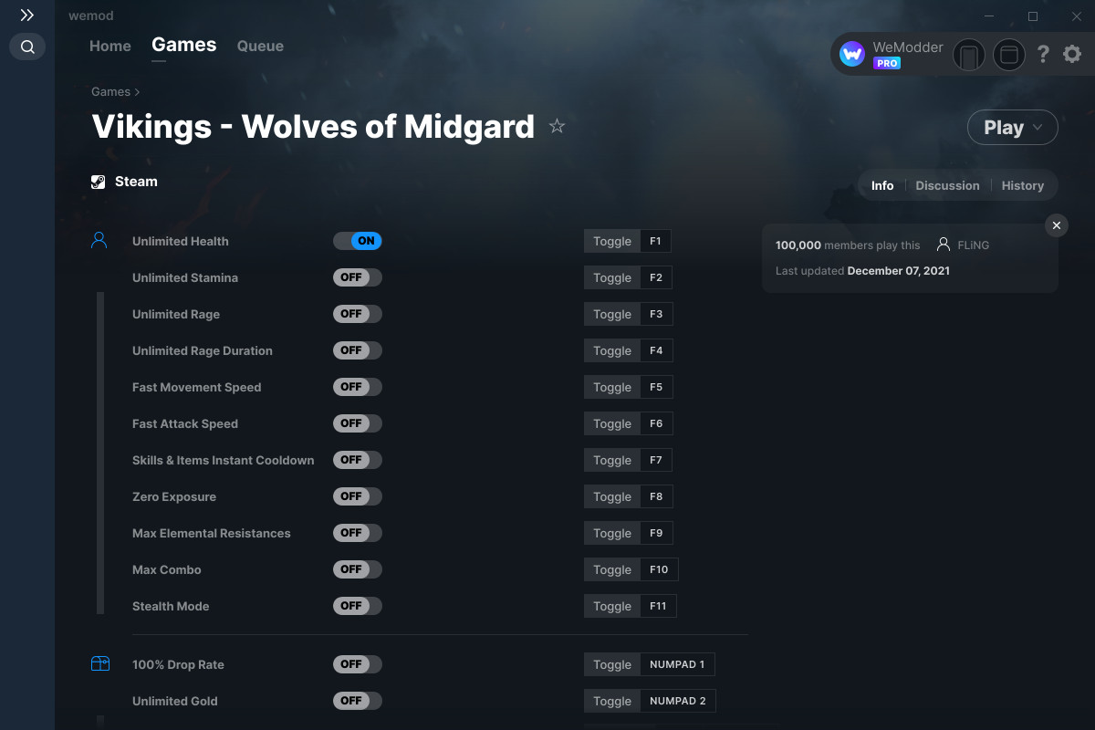 Vikings - Wolves of Midgard Cheats and Trainer for Steam - Trainers - WeMod Community