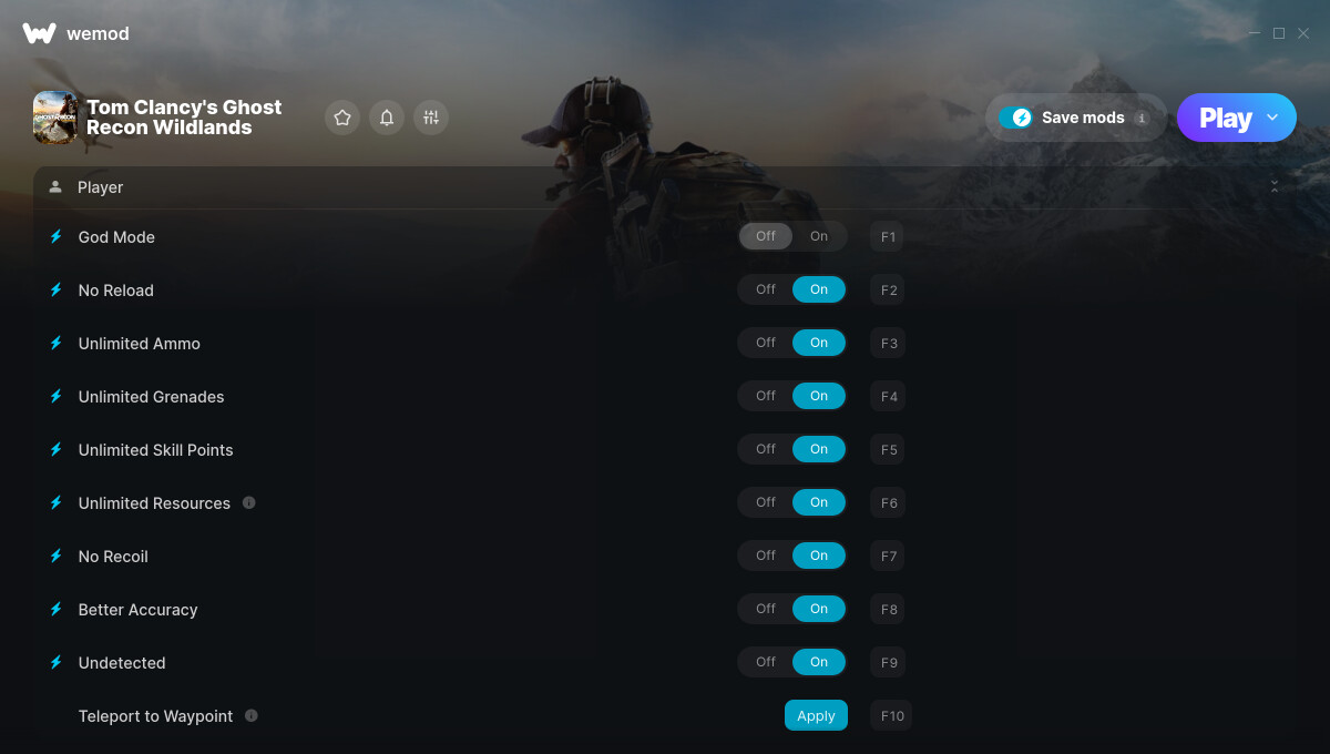 Tom Clancy's Ghost Recon Wildlands Cheats and Trainer for Steam ...