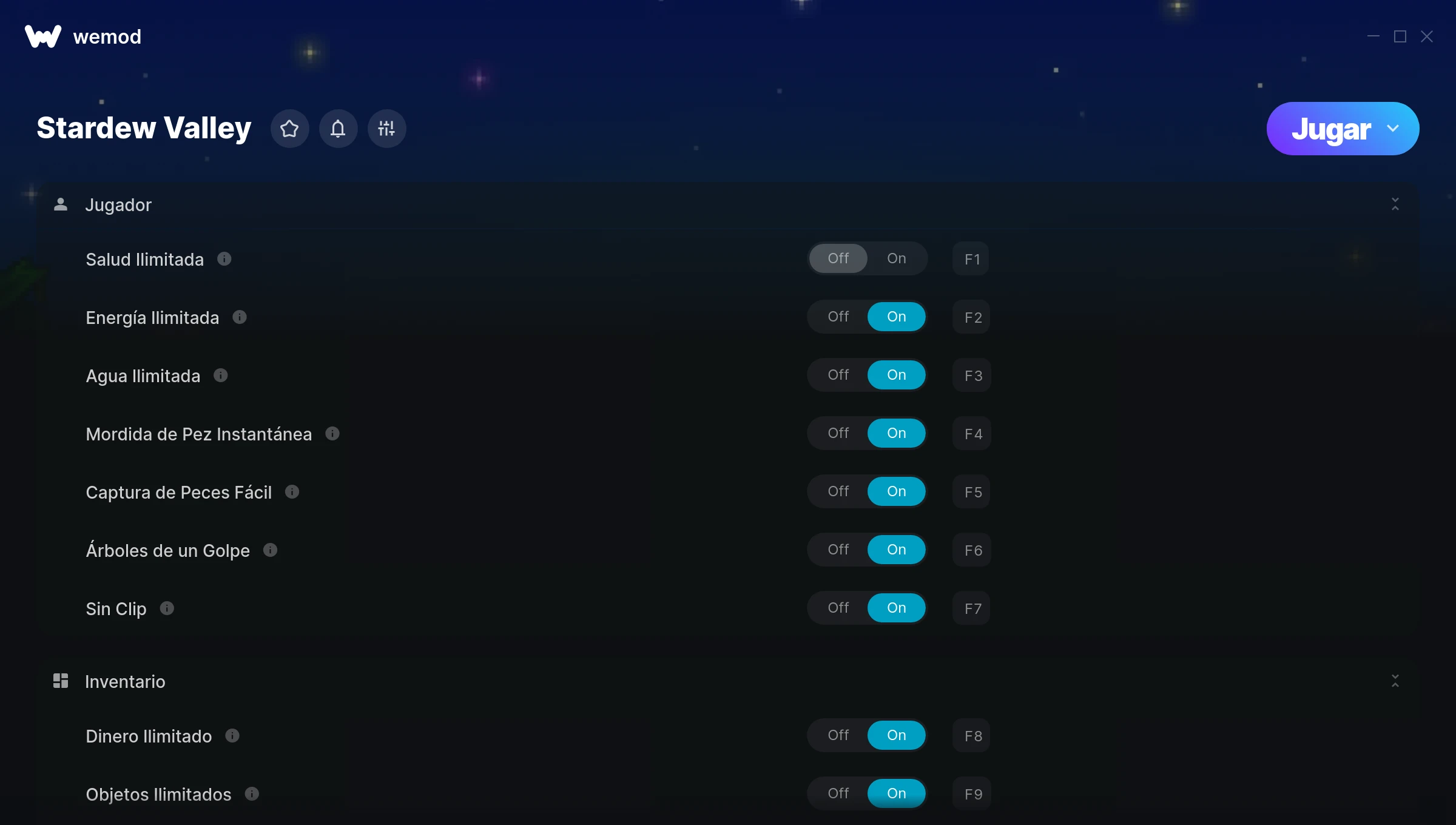 Trampas y Trainers de Stardew Valley para PC | WeMod