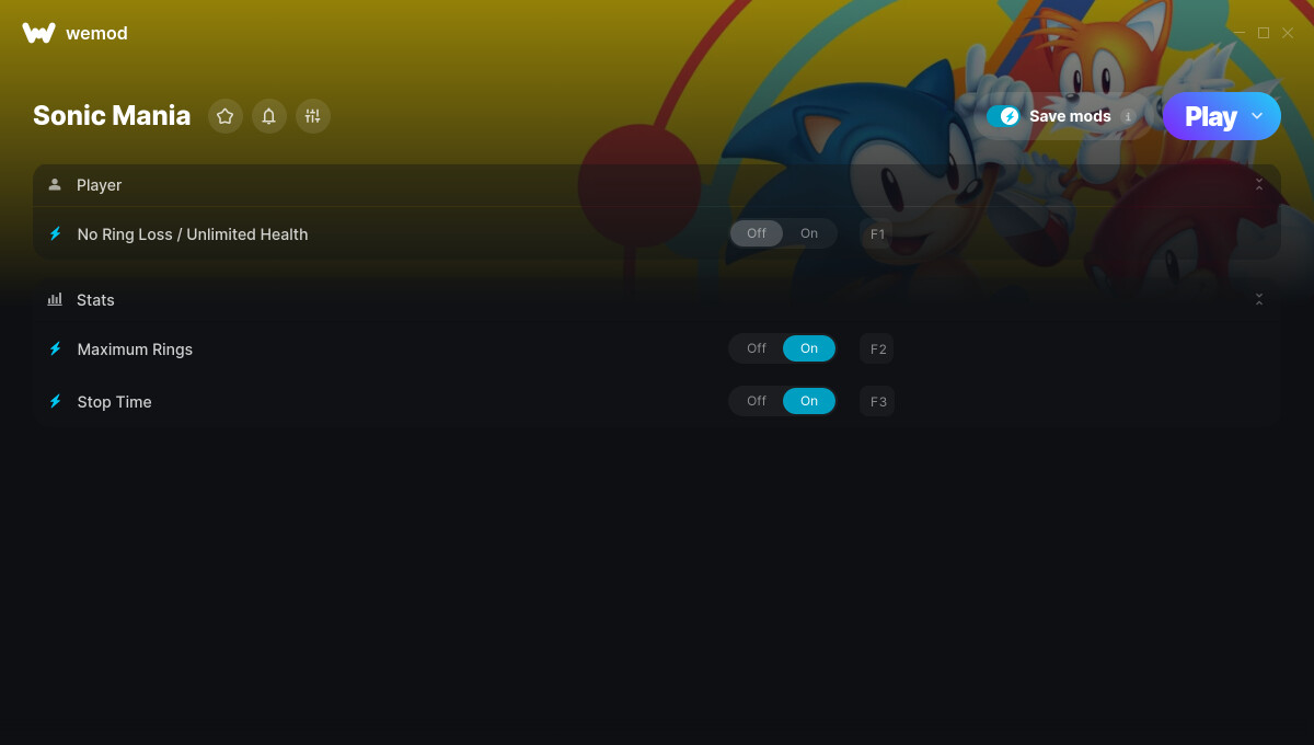 Sonic Mania Cheats and Trainer for Steam - Trainers - WeMod Community