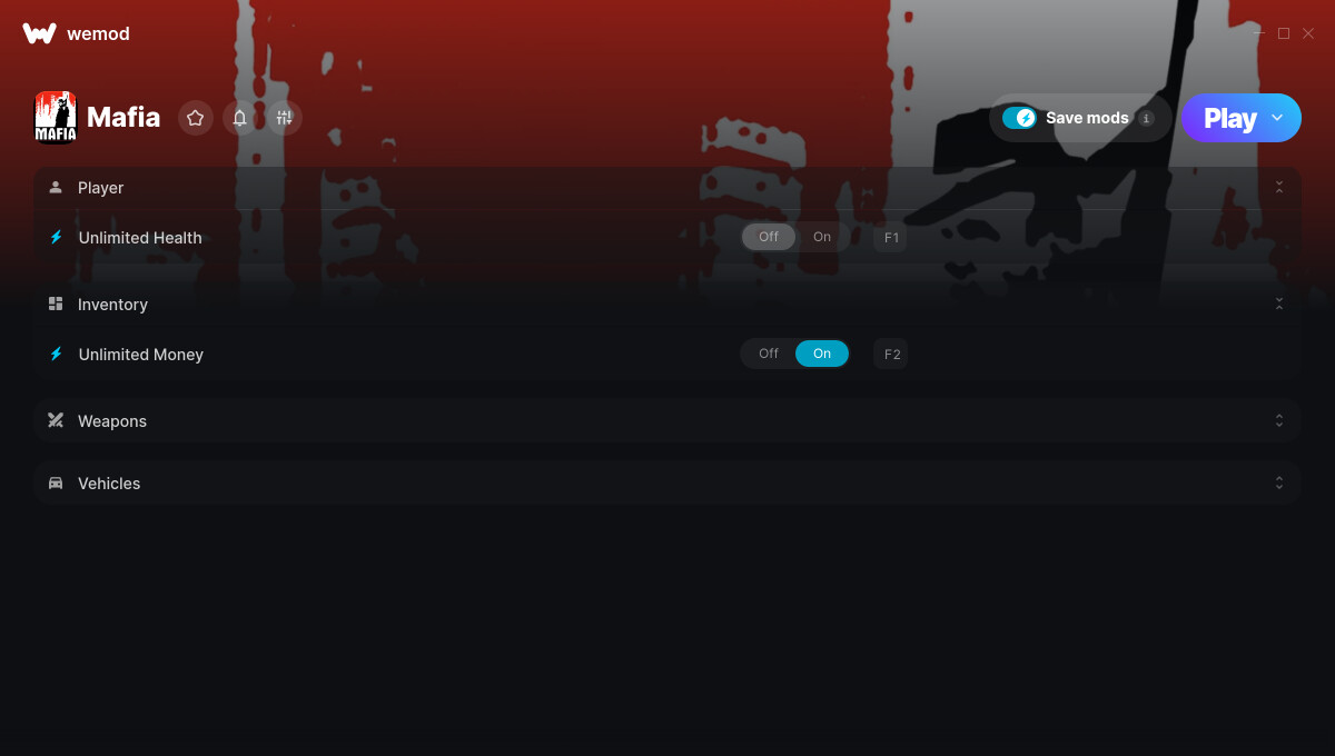 Mafia Cheats and Trainer for Steam - Trainers - WeMod Community