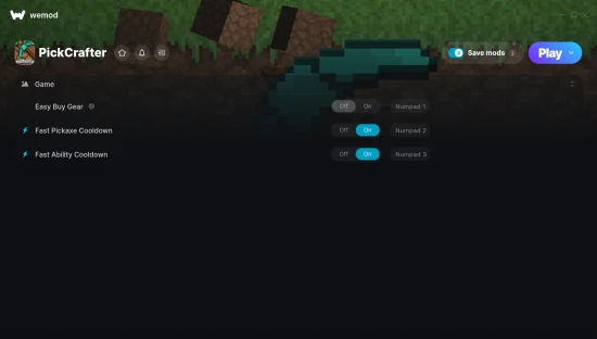 PickCrafter Cheats & Trainers for PC | WeMod