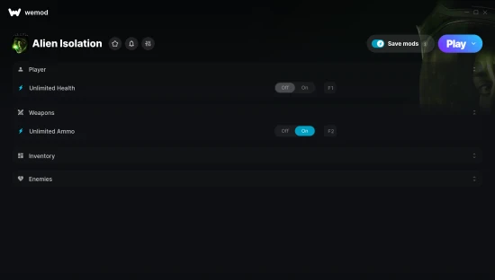 Alien Isolation Cheats & Trainers for PC | WeMod