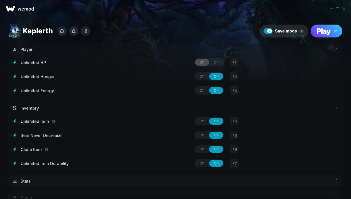 Keplerth Cheats and Trainer for Steam - Trainers - WeMod Community