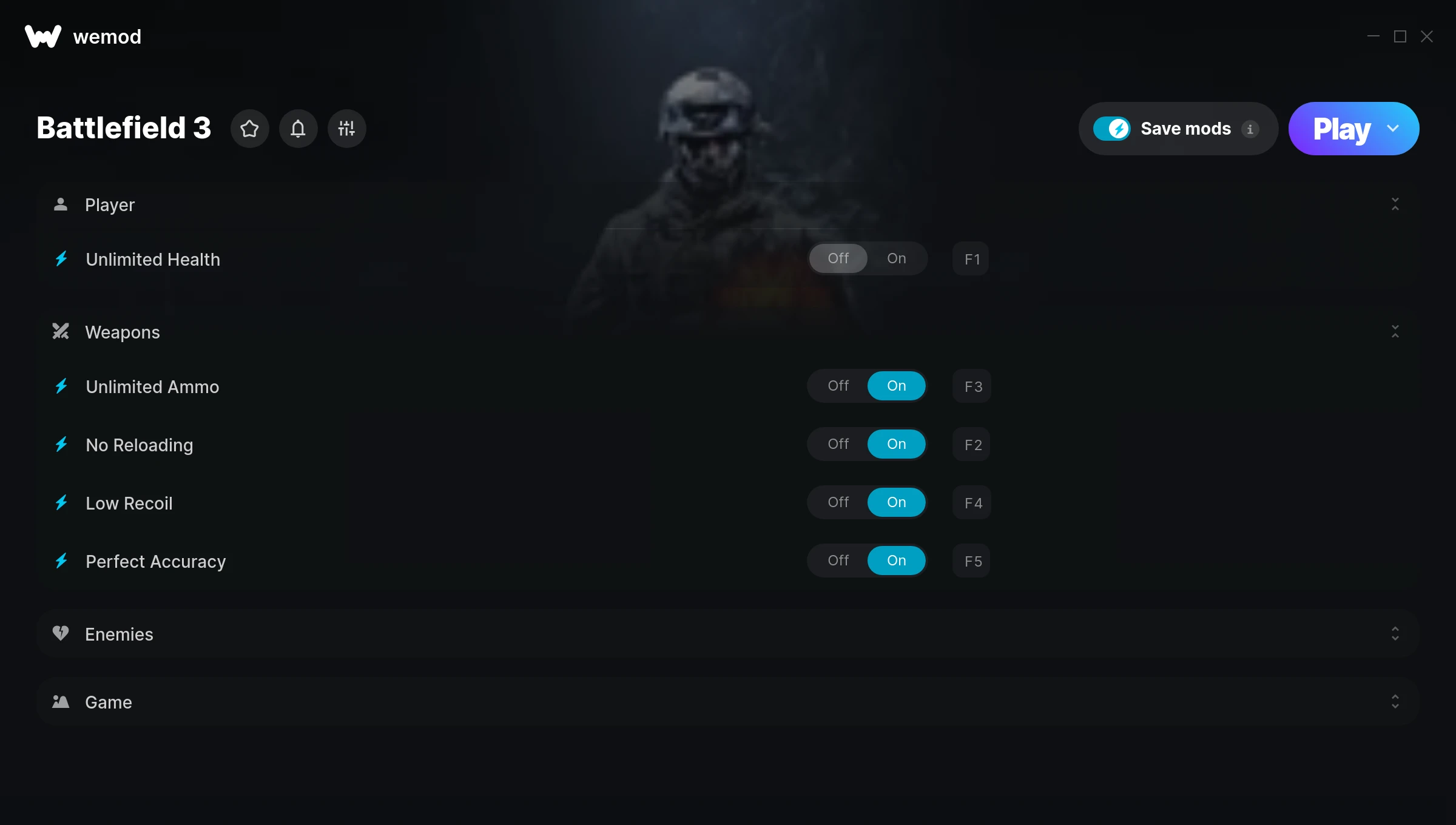 Battlefield 3 Cheats & Trainers for PC | WeMod