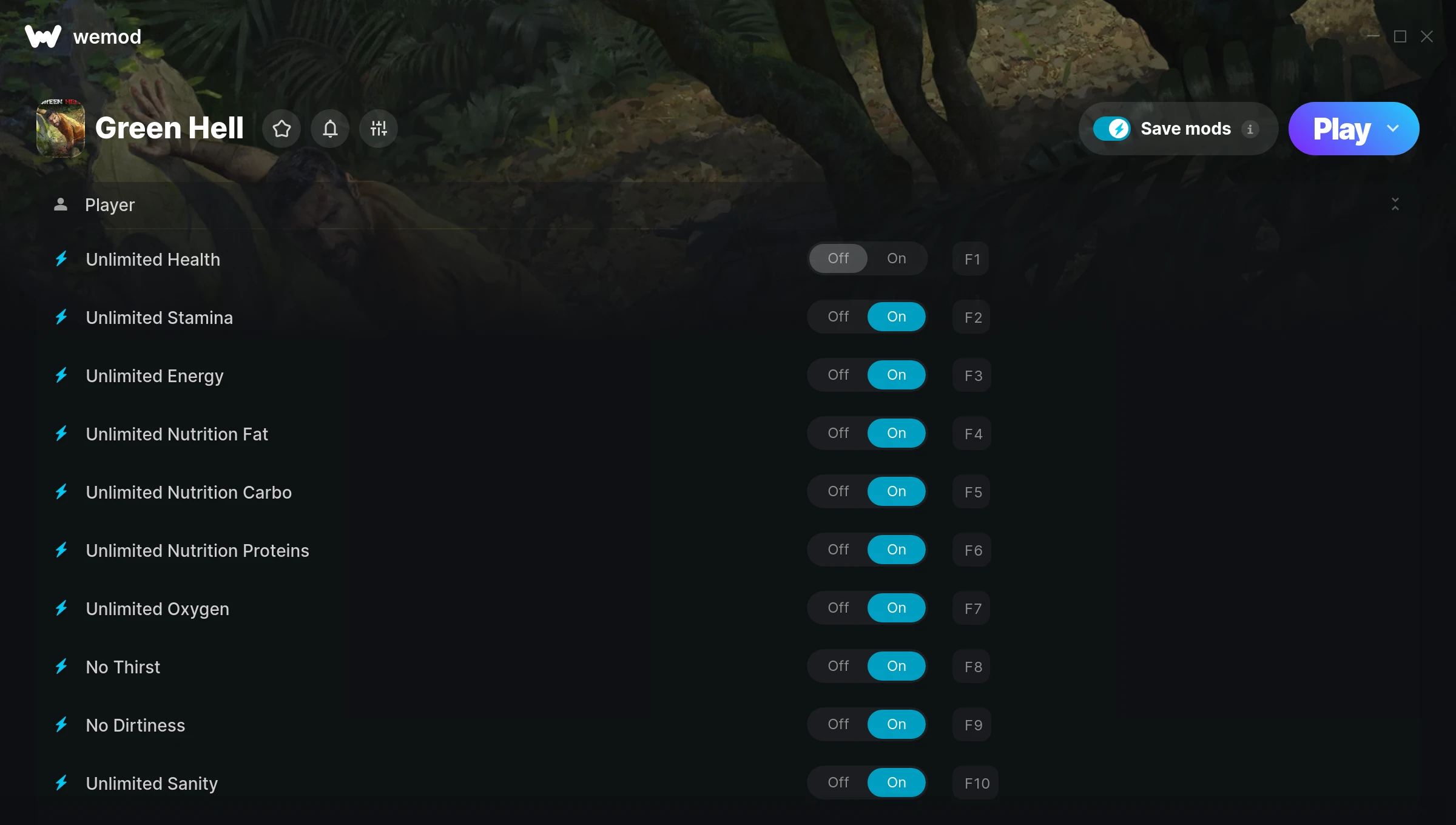 Green Hell Cheats & Trainers for PC | WeMod