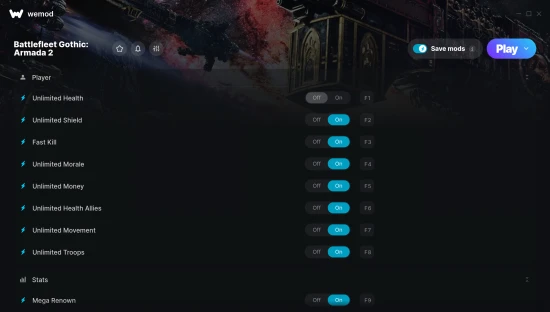Battlefleet Gothic: Armada 2 Cheats & Trainers for PC | WeMod