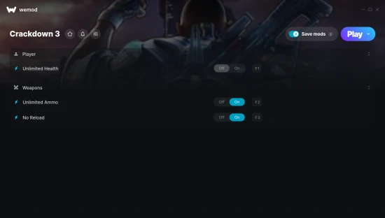 Crackdown 3 Cheats & Trainers for PC | WeMod