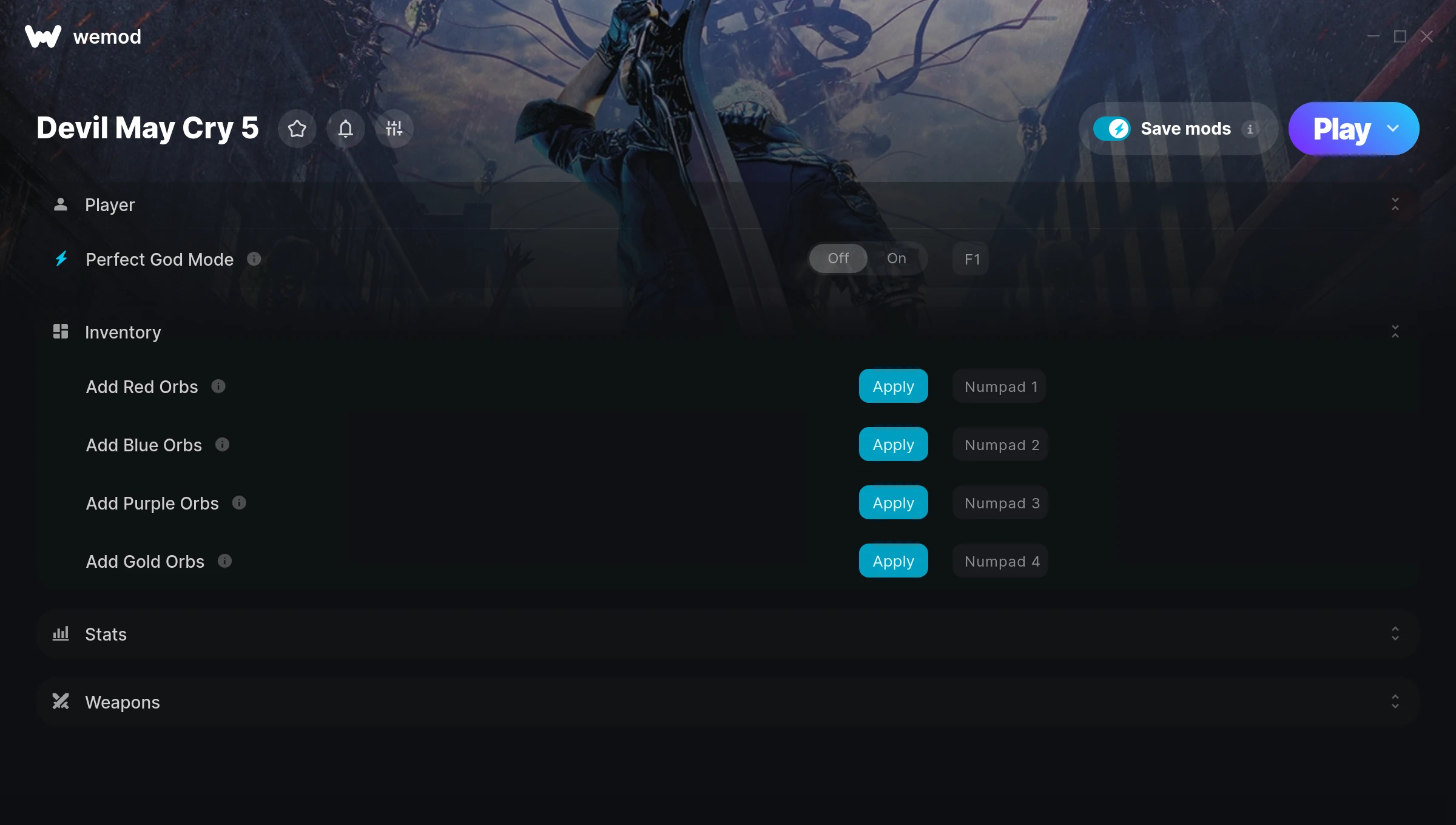 Devil May Cry 5 Cheats & Trainers for PC | WeMod