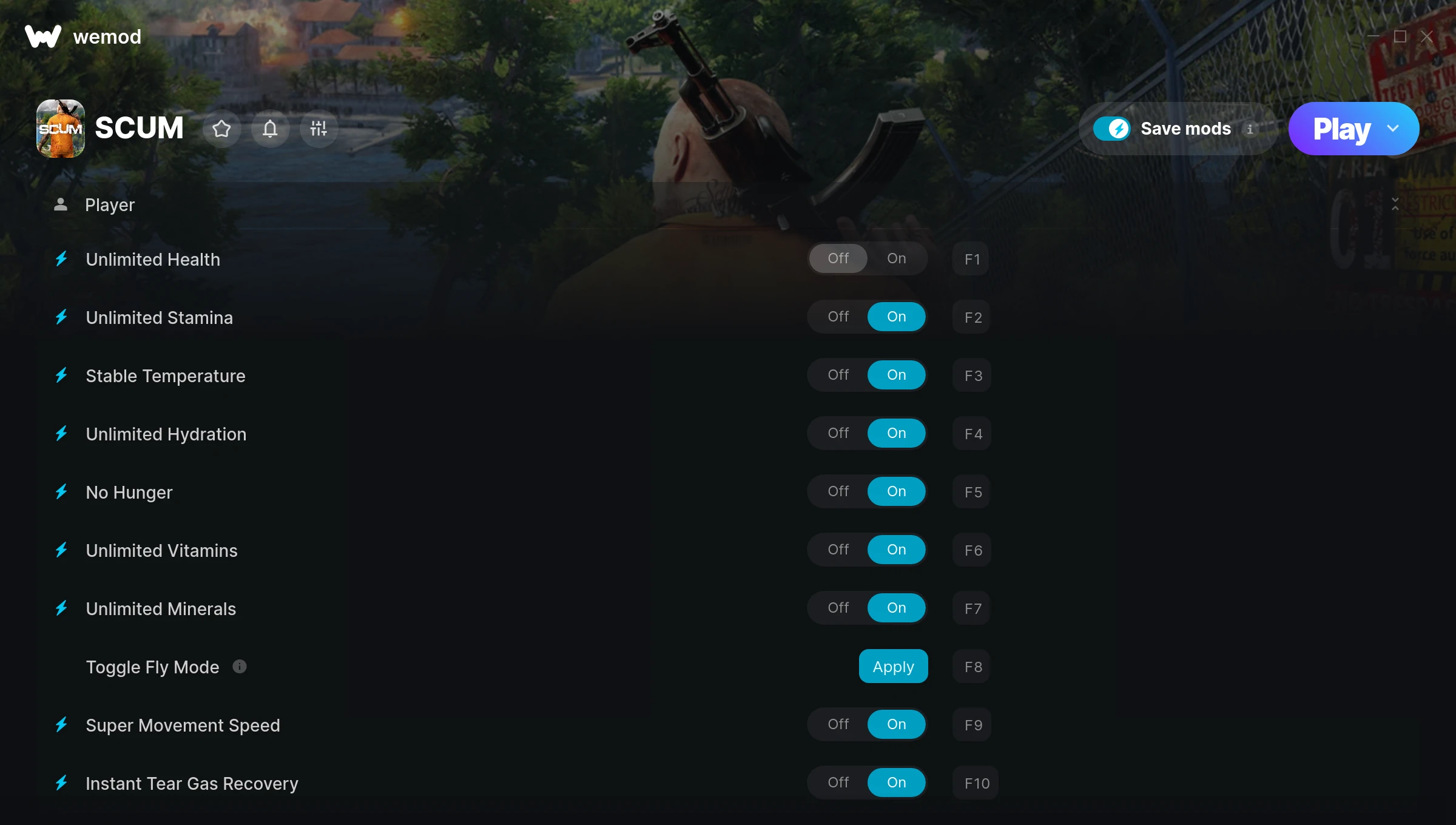 SCUM Cheats & Trainers for PC | WeMod