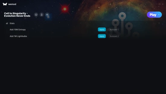 Cell to Singularity - Evolution Never Ends Cheats & Trainers for PC | WeMod