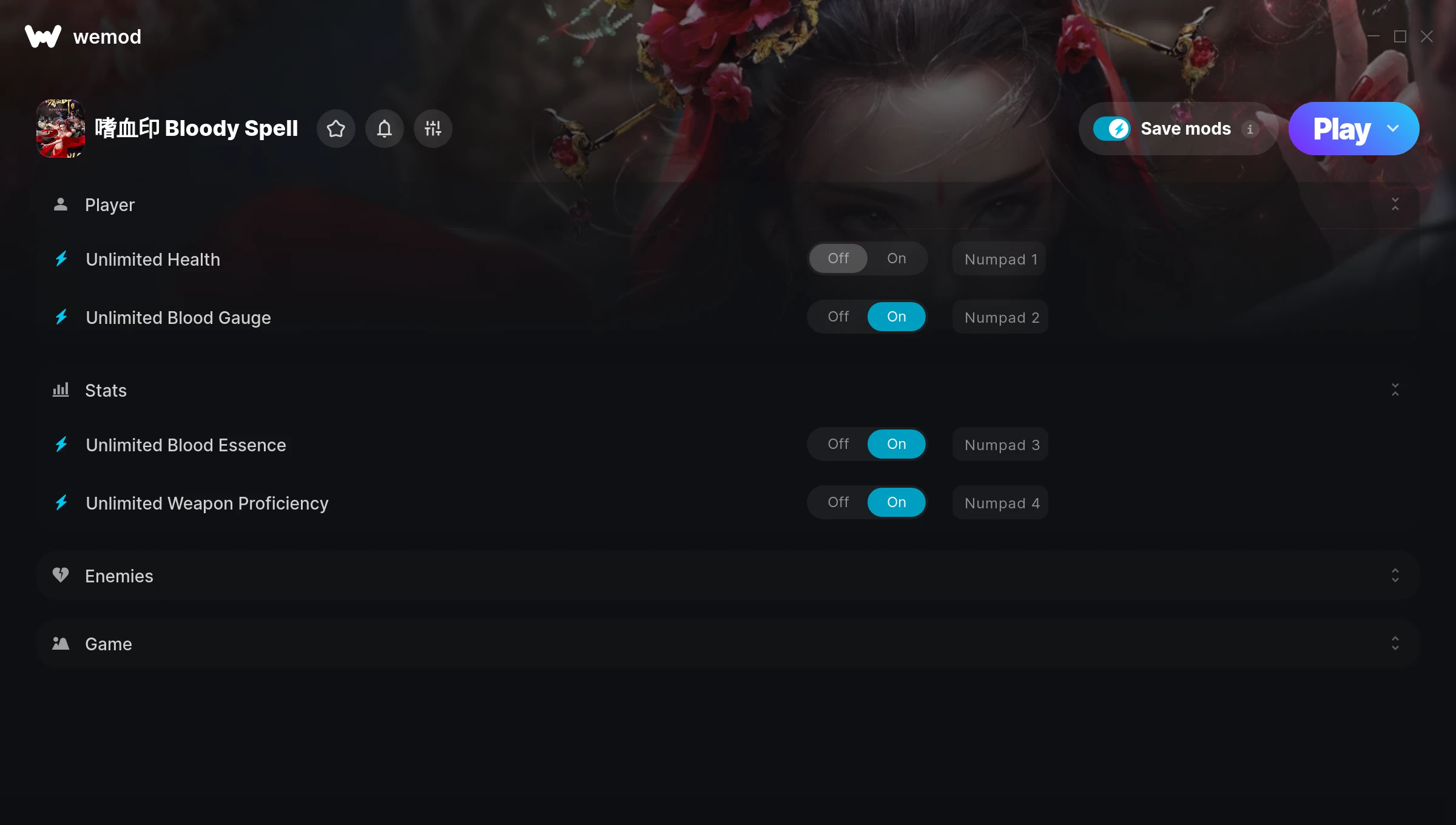 嗜血印 Bloody Spell Cheats & Trainers for PC | WeMod