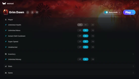Grim Dawn Cheats & Trainers for PC | WeMod