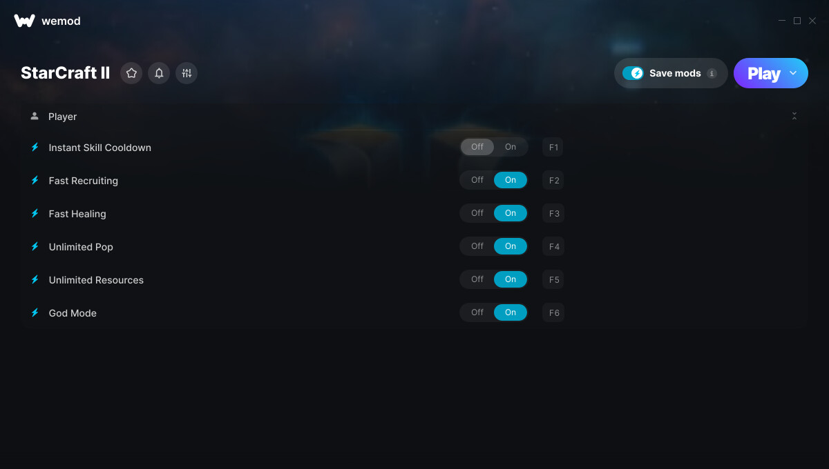 StarCraft II Cheats and Trainer - Trainers - WeMod Community