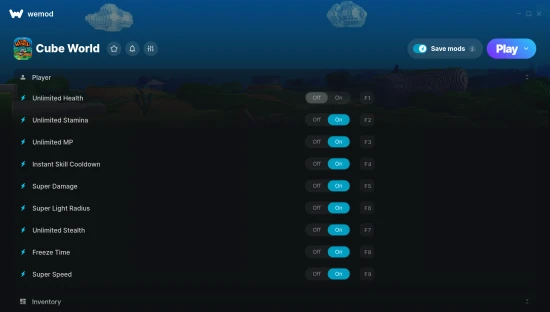 Cube World Cheats & Trainers for PC | WeMod