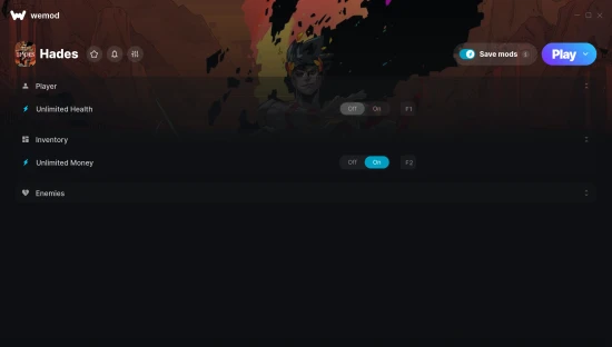 Hades Cheats & Trainers for PC | WeMod