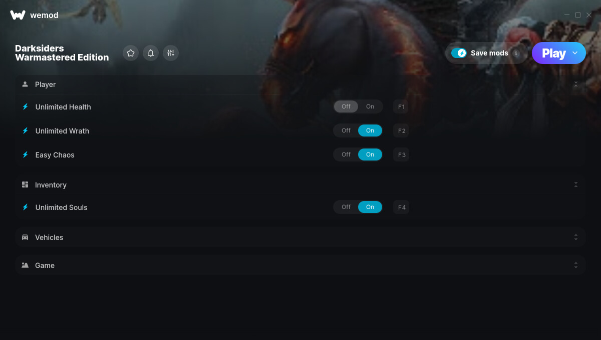 Darksiders Warmastered Edition Cheats and Trainer for Epic Games ...