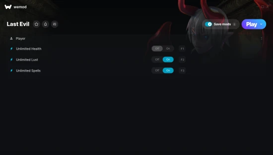 Last Evil Cheats & Trainers for PC | WeMod