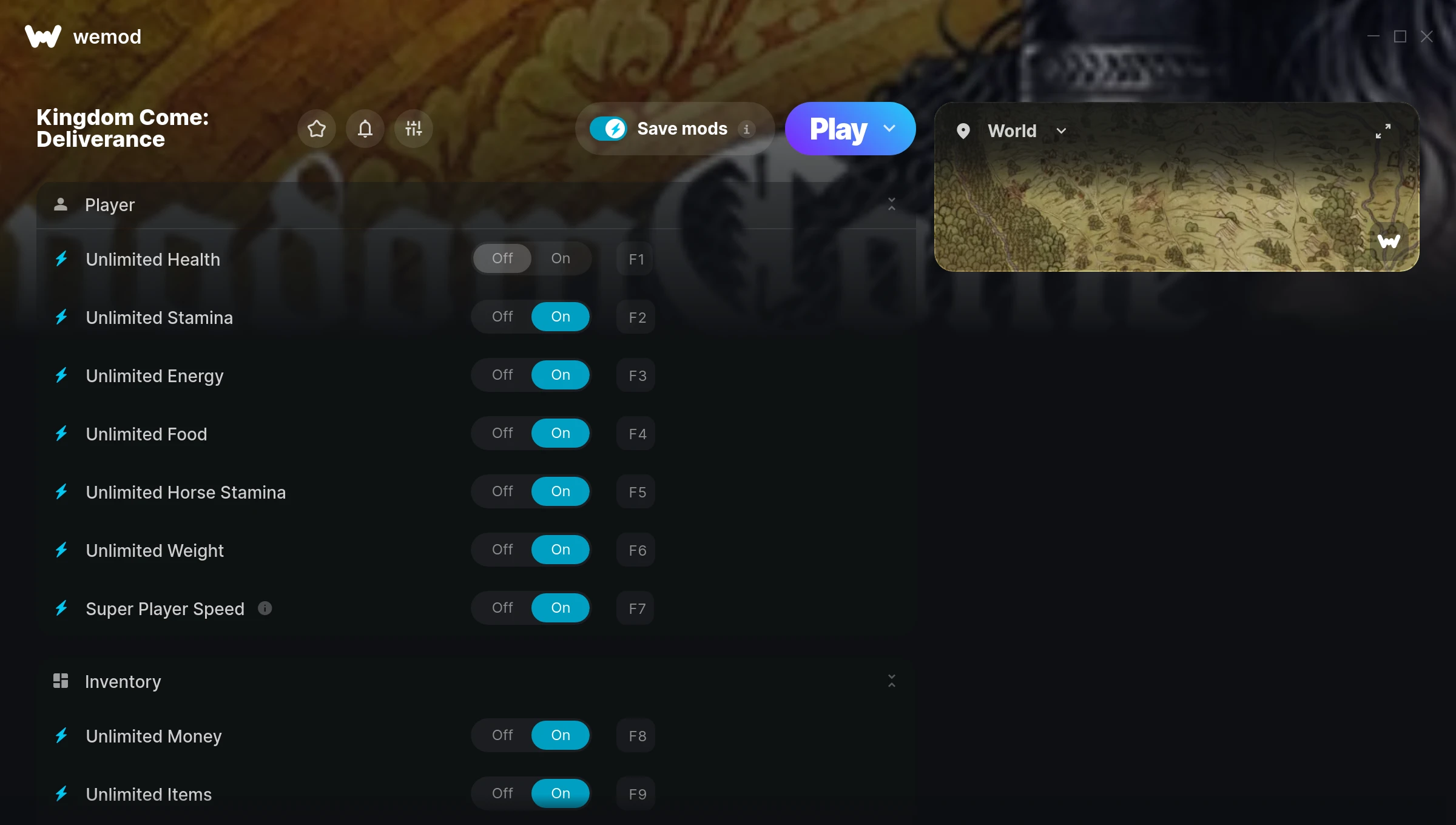 Kingdom Come: Deliverance Cheats, Trainers and Maps for PC | WeMod