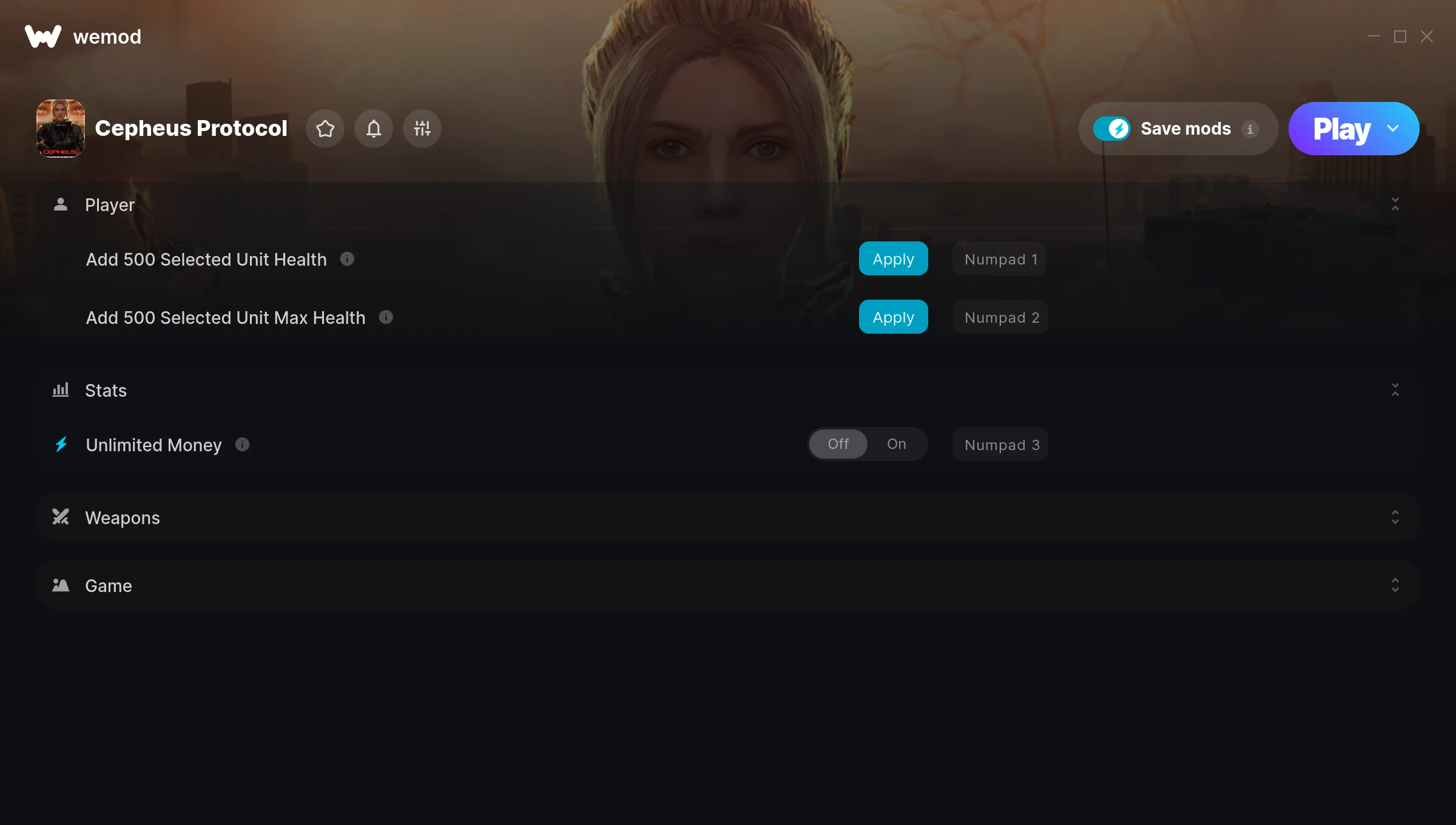Cepheus Protocol Cheats & Trainers for PC | WeMod