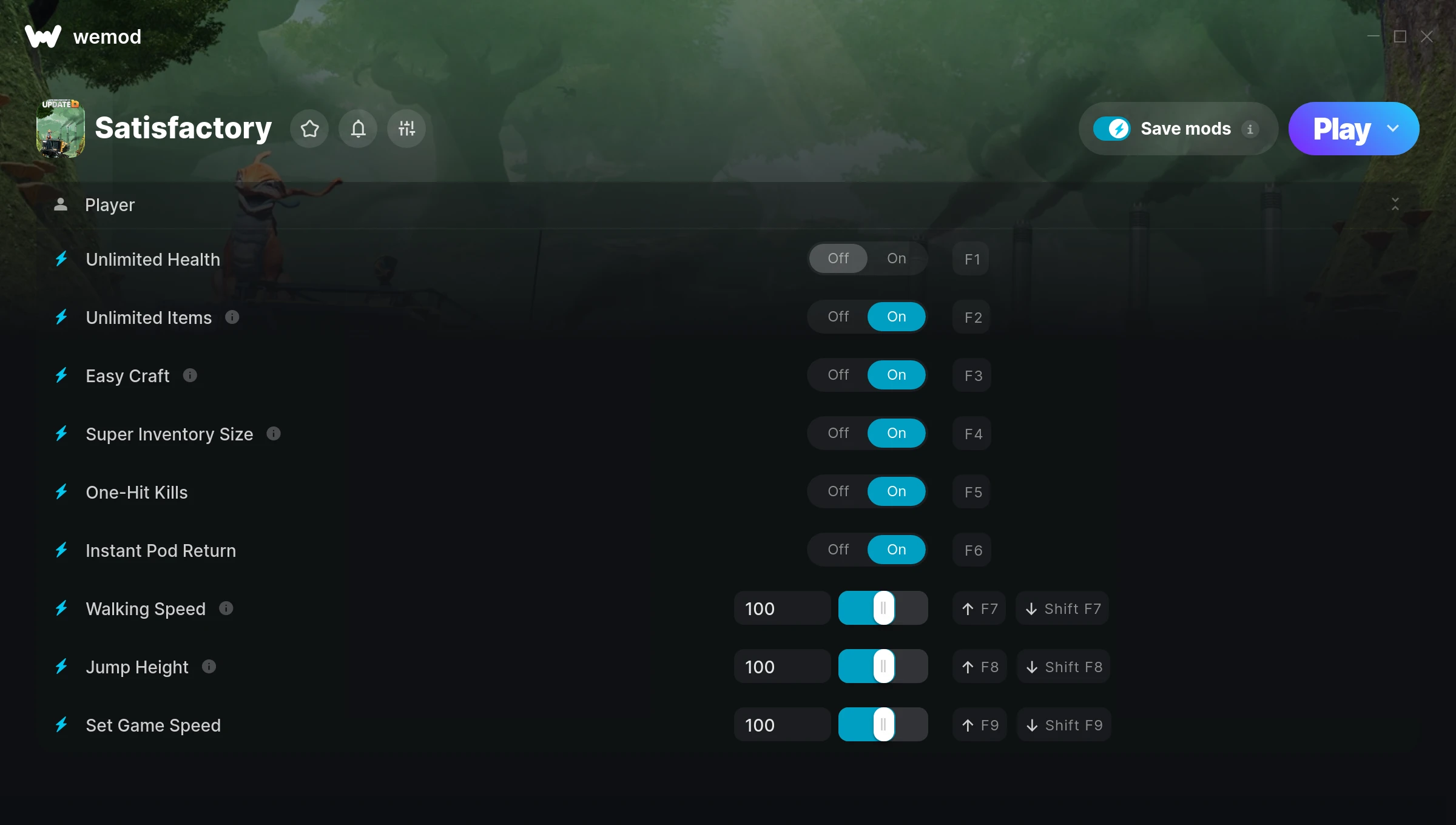 Satisfactory Cheats & Trainers for PC | WeMod