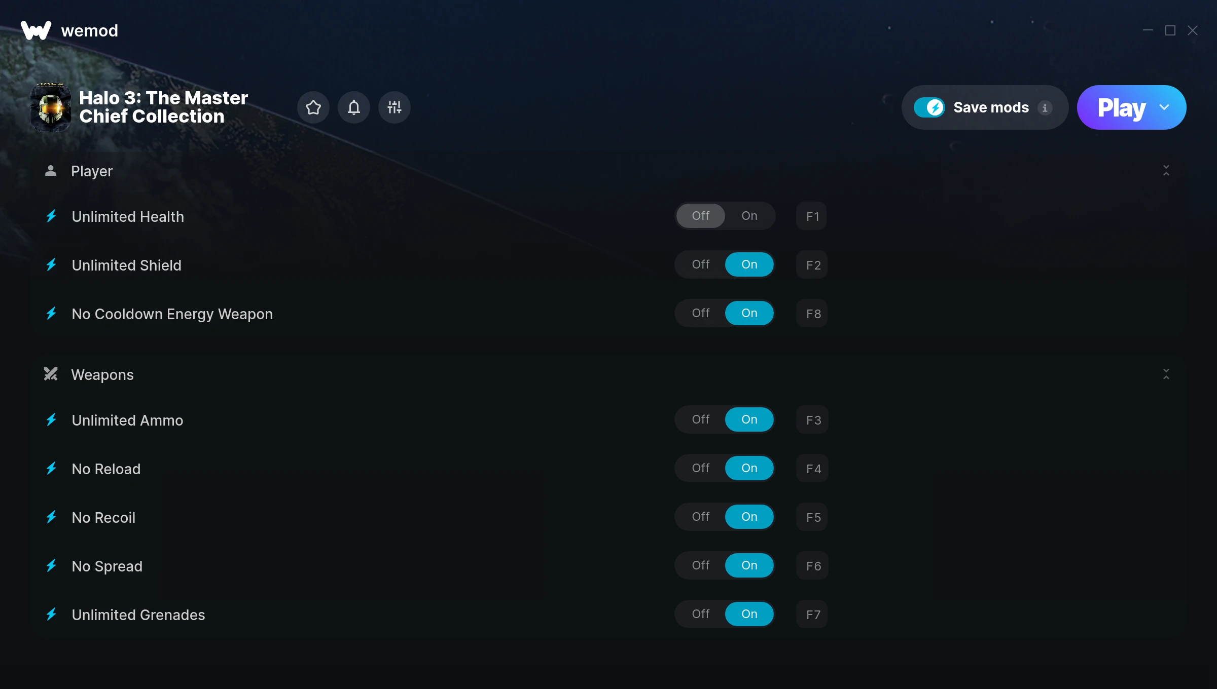 Halo 3: The Master Chief Collection Cheats & Trainers for PC | WeMod