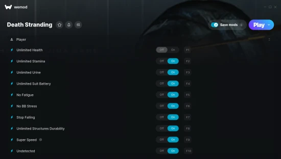 Death Stranding Cheats & Trainers for PC | WeMod