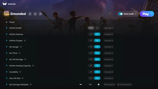 Grounded Cheats & Trainers for PC | WeMod