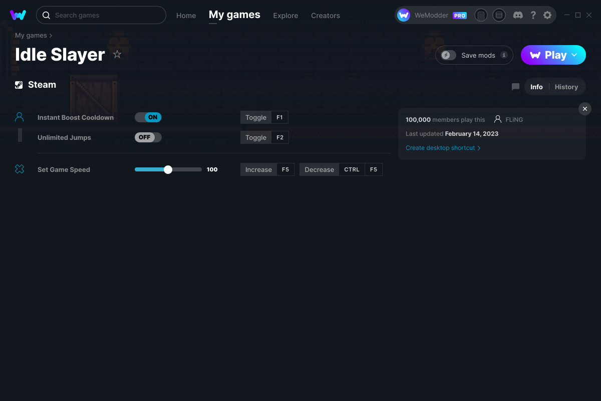 Idle Slayer Cheats and Trainer for Steam - Trainers - WeMod Community