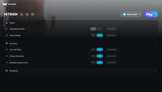 HITMAN Cheats & Trainers for PC | WeMod
