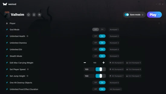 Valheim Cheats & Trainers for PC | WeMod