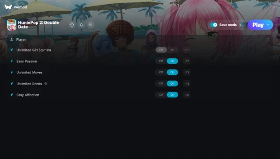 HuniePop 2: Double Date Cheats & Trainers for PC | WeMod