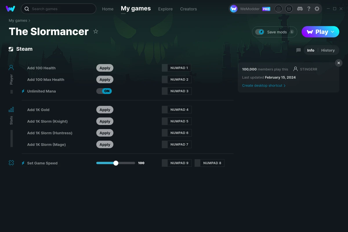 The Slormancer Cheats & Trainers for PC | WeMod