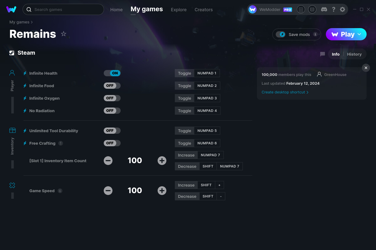 Remains Cheats and Trainer for Steam - Trainers - WeMod Community