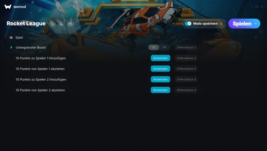 Rocket League Cheats und Trainer für PC - WeMod