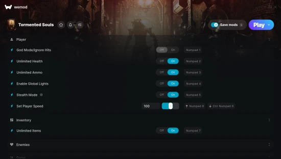Tormented Souls Cheats & Trainers for PC | WeMod