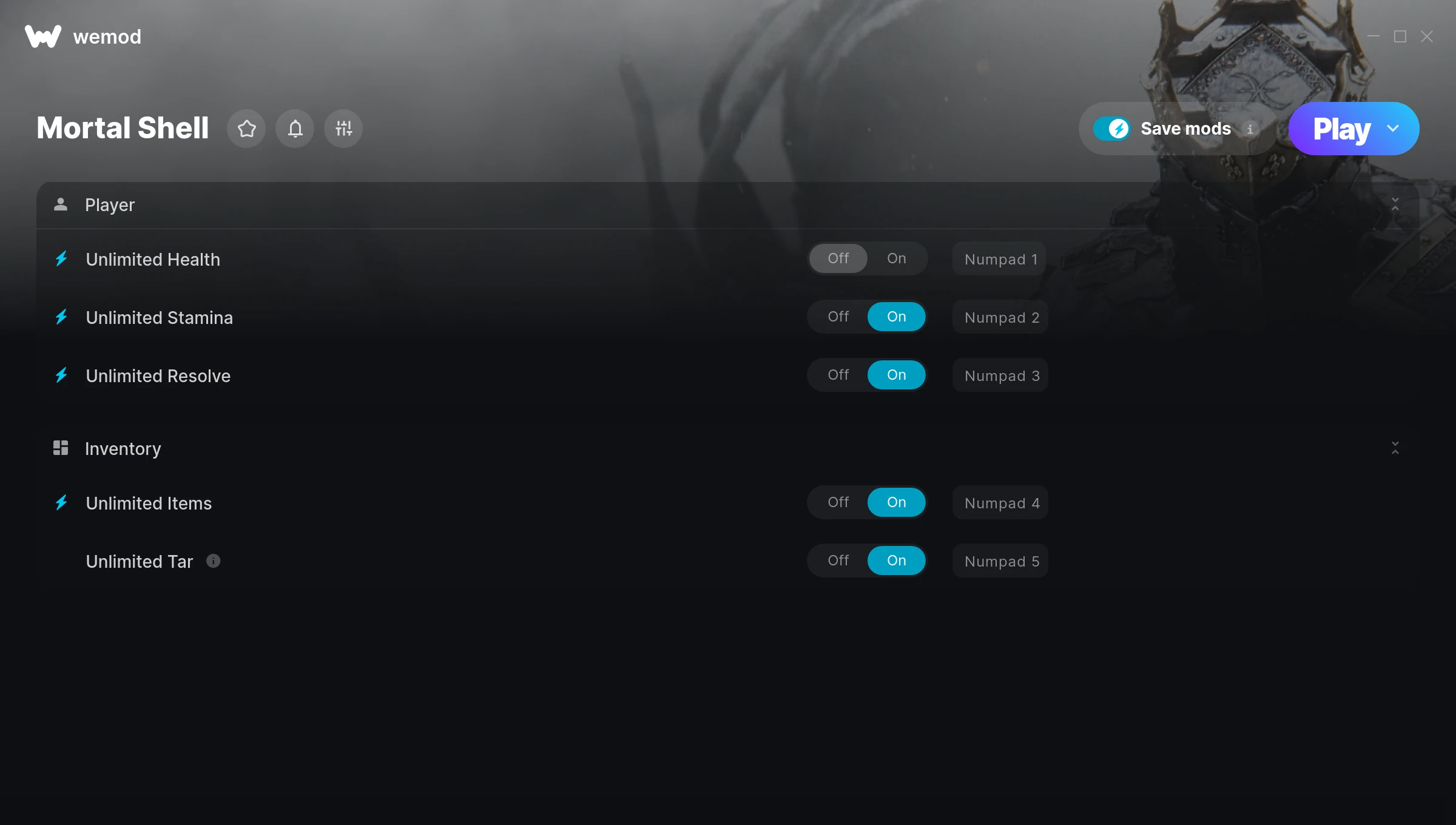 Mortal Shell Cheats & Trainers for PC | WeMod