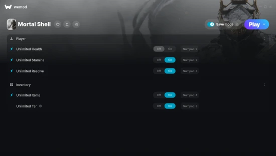 Mortal Shell Cheats & Trainers for PC | WeMod