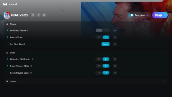 NBA 2K22 Cheats & Trainers for PC | WeMod