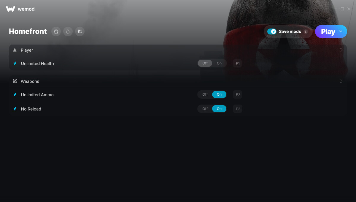 Homefront Cheats and Trainer for Steam - Trainers - WeMod Community