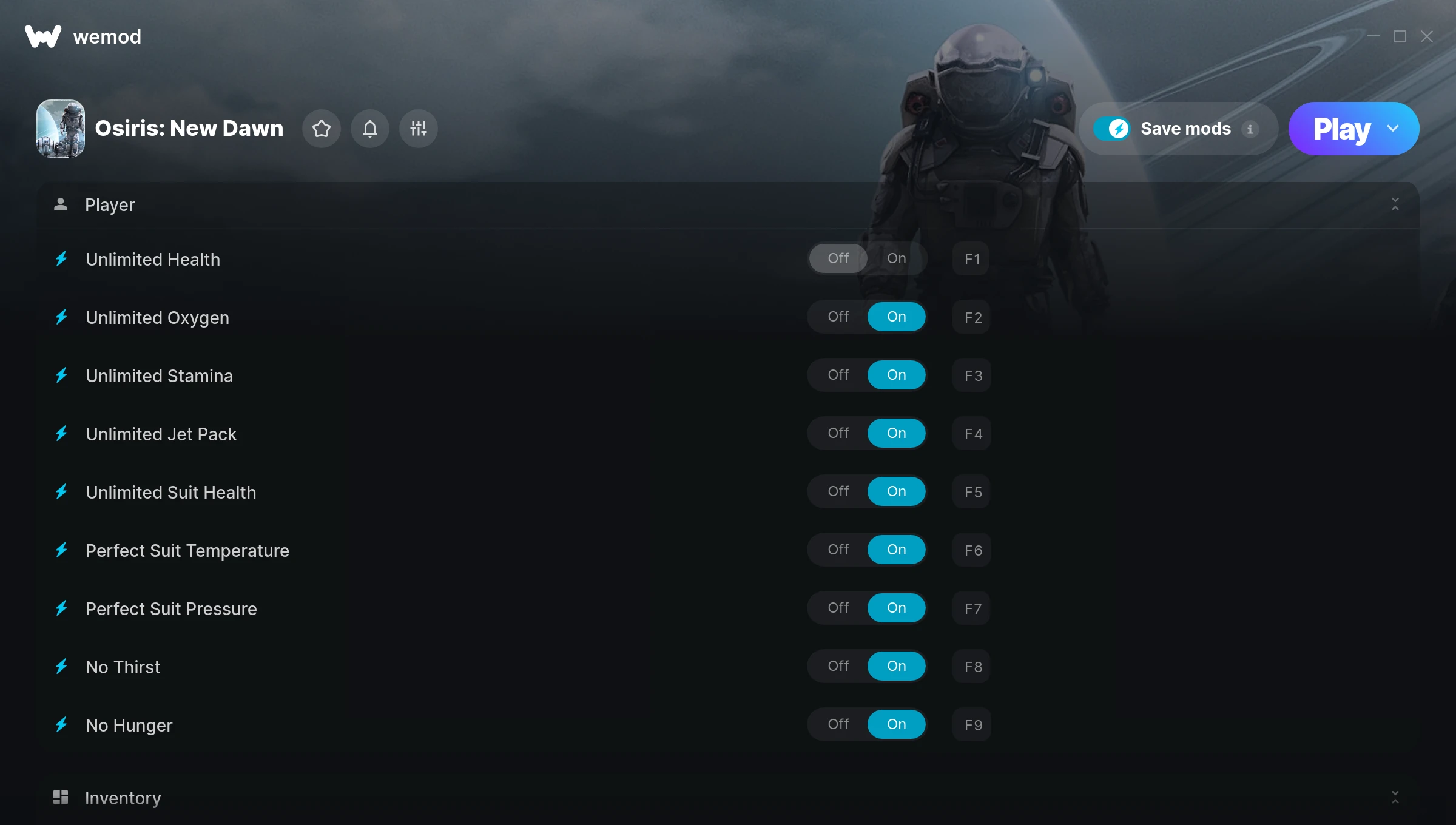 Osiris New Dawn Cheats Trainers For Pc Wemod