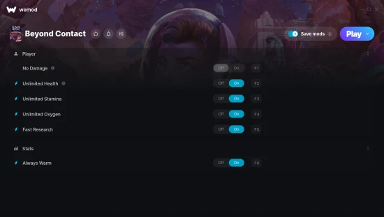 Beyond Contact Cheats & Trainers for PC | WeMod