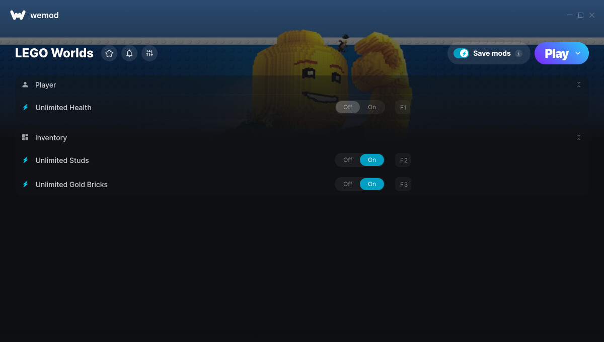LEGO Worlds Cheats and Trainer for Steam - Trainers - WeMod Community