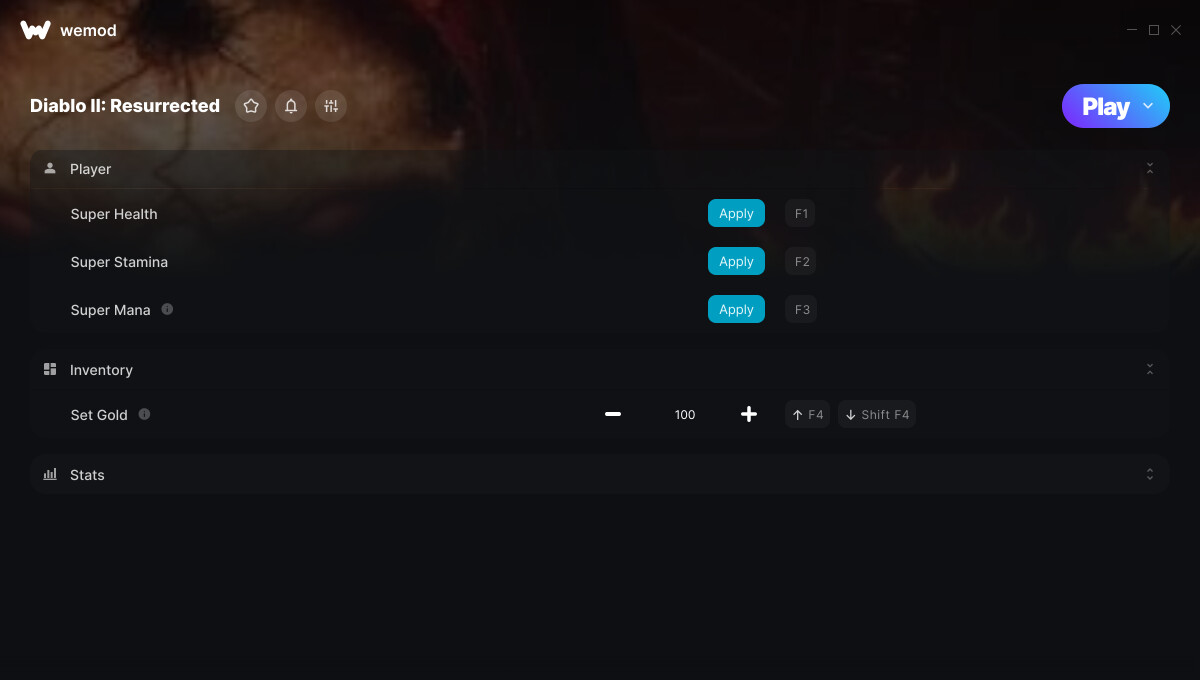 Diablo II: Resurrected Cheats and Trainer - Trainers - WeMod Community