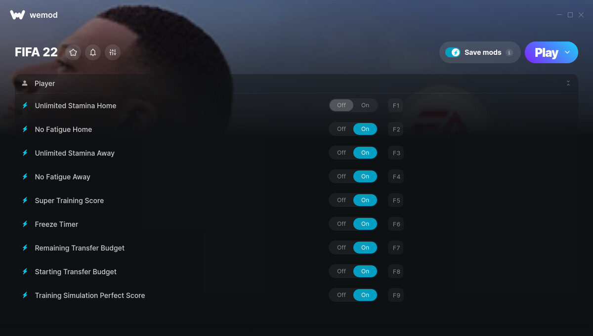 FIFA 22 Cheats and Trainer for EA - Trainers - WeMod Community