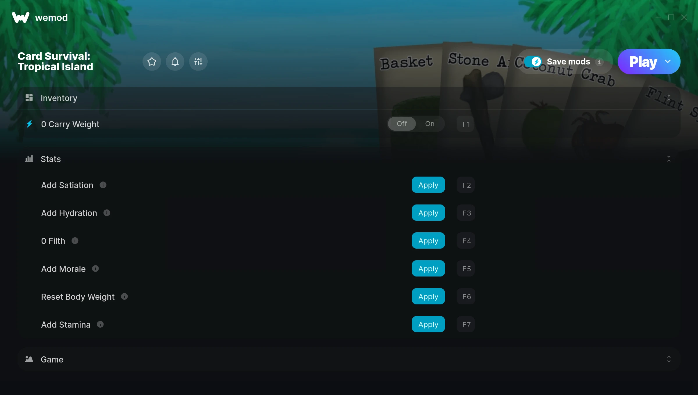 Card Survival: Tropical Island Cheats & Trainers for PC | WeMod