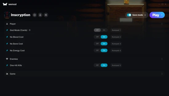 Inscryption Cheats & Trainers for PC | WeMod