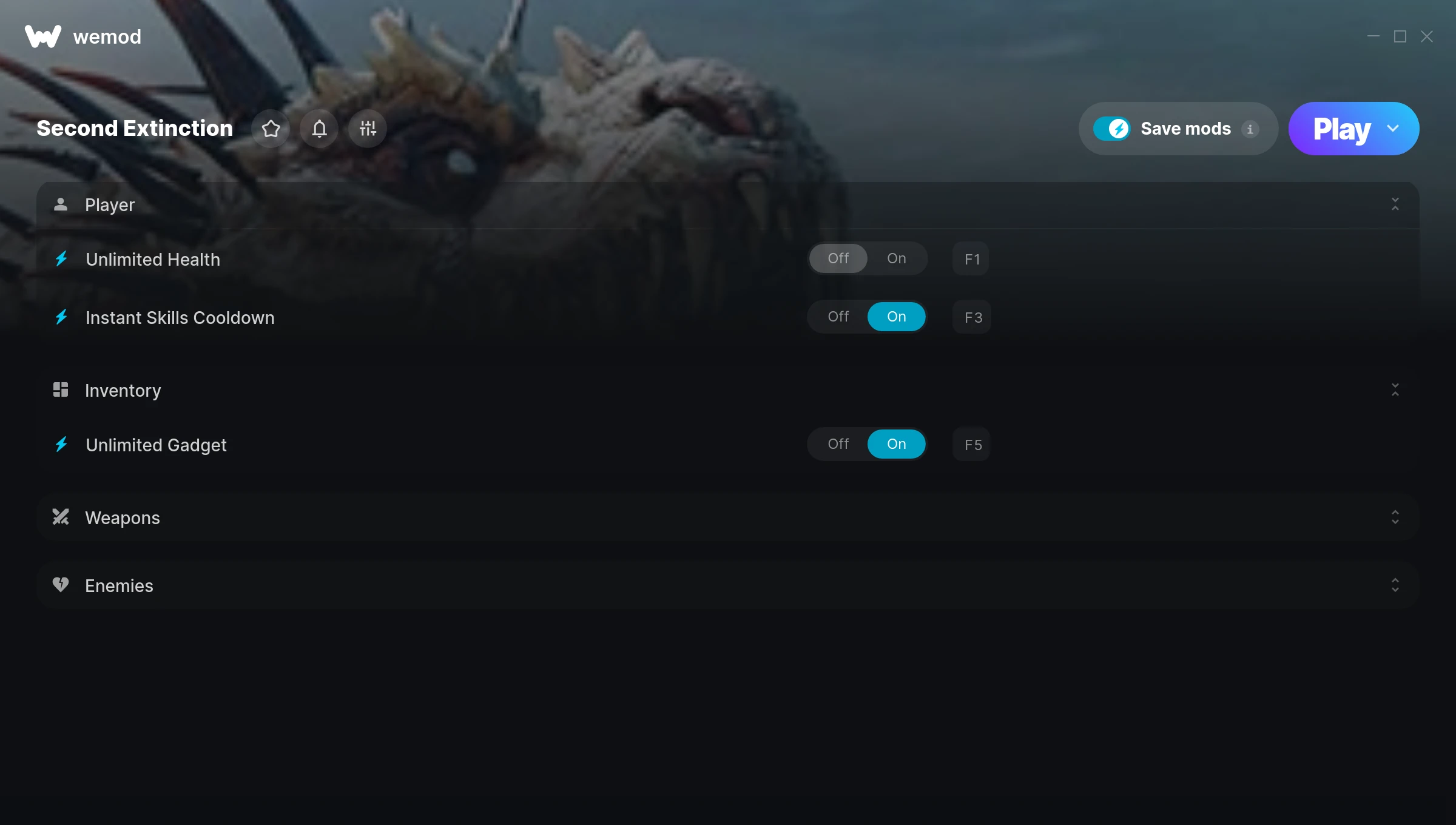 Second Extinction Cheats & Trainers for PC | WeMod