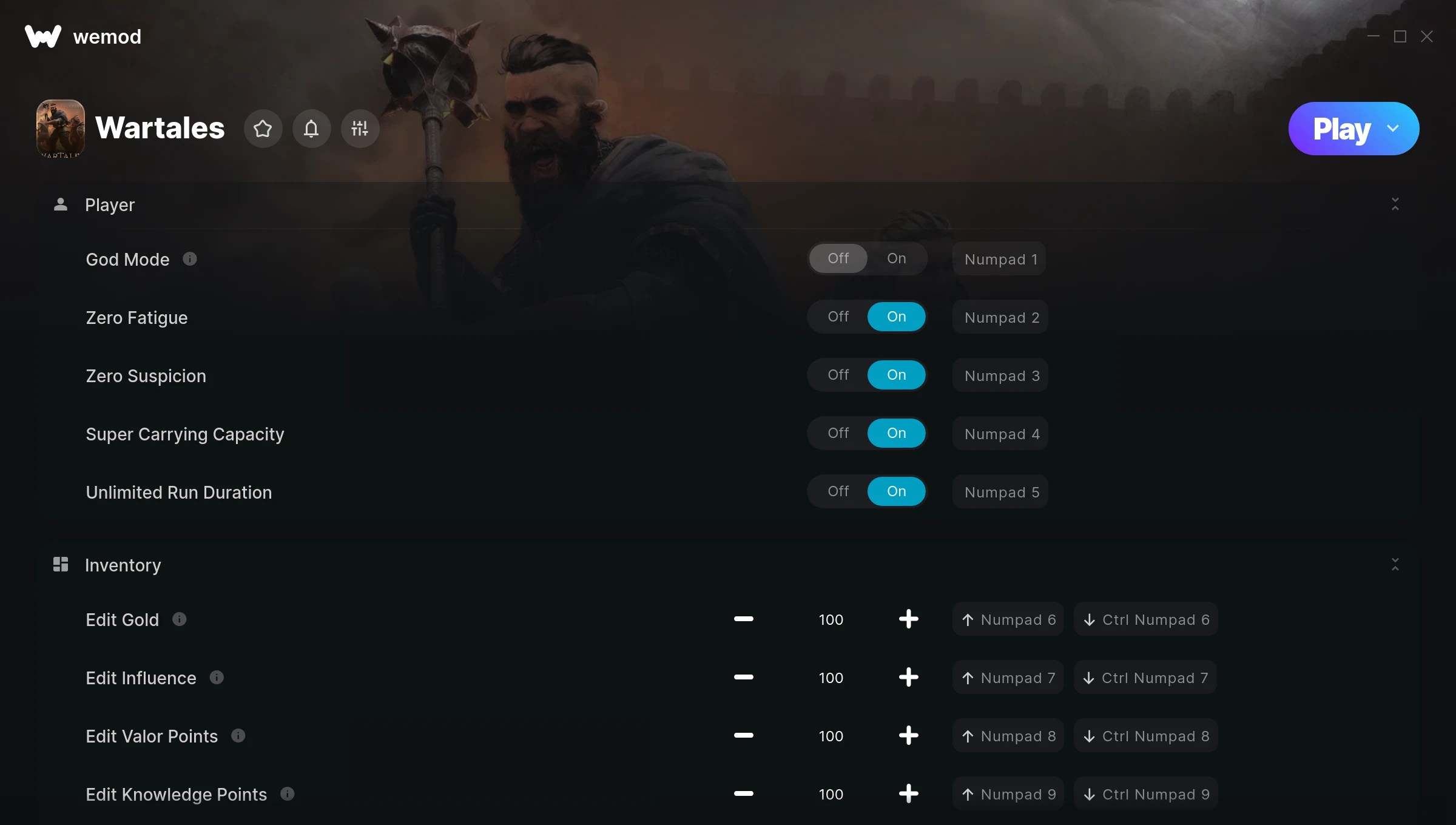 Wartales Cheats & Trainers for PC | WeMod