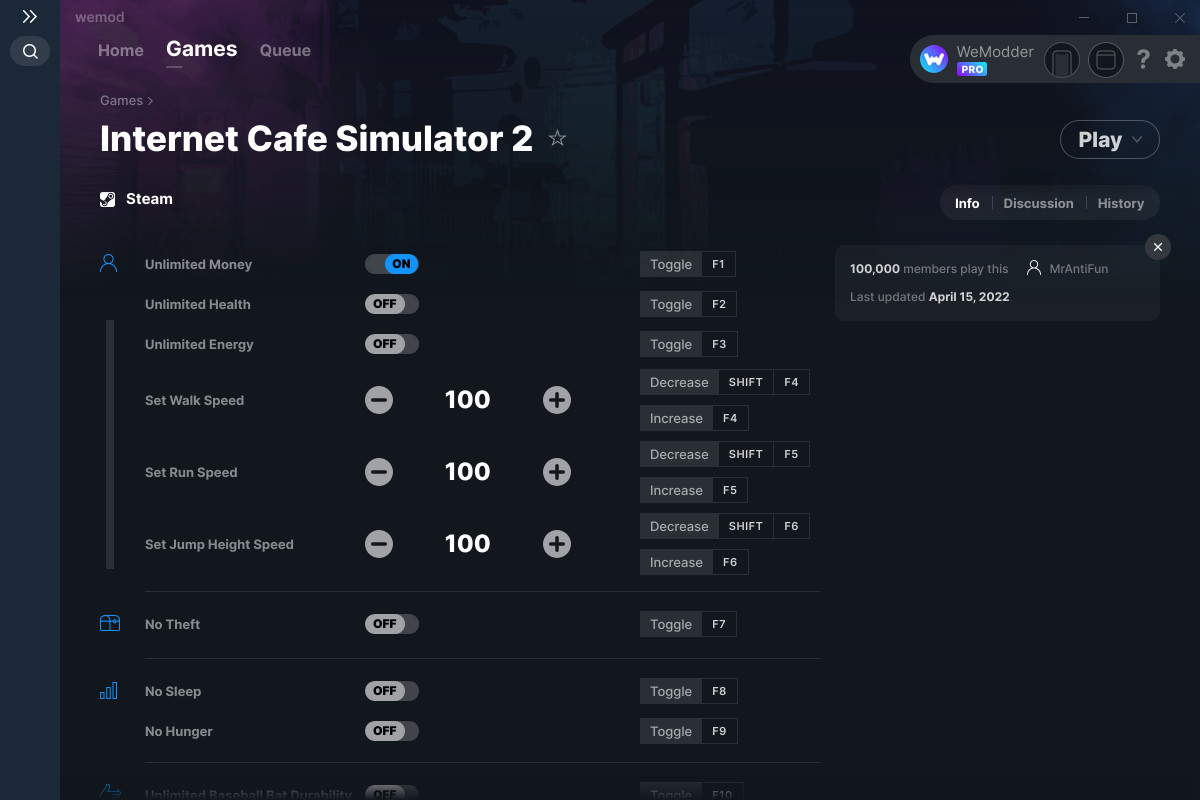Internet Cafe Simulator 2 Cheats and Trainer for Steam - Trainers - WeMod Community